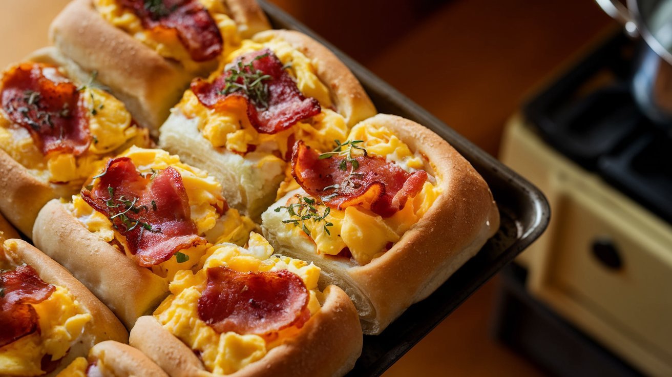 Breakfast Pizza Rolls